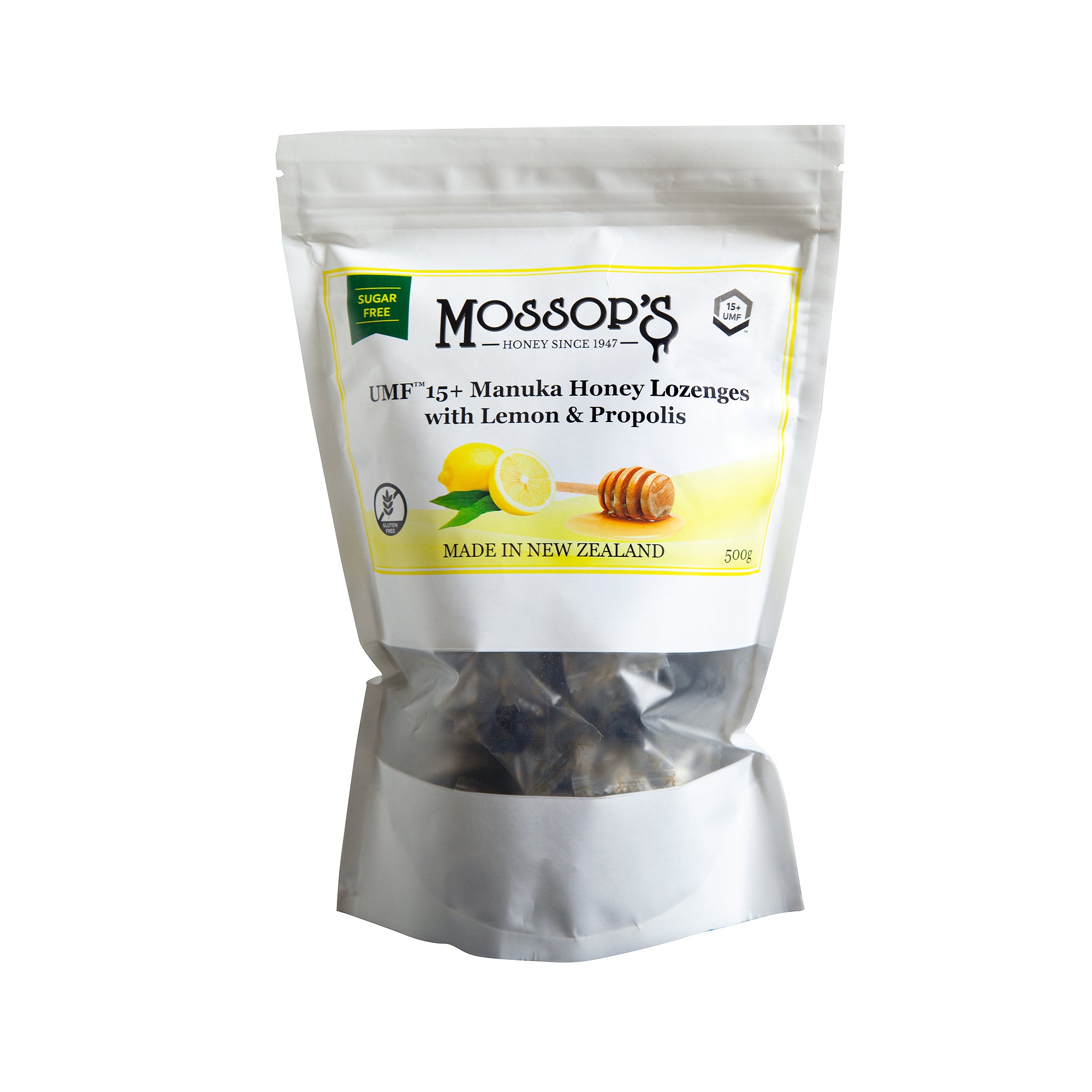 Mossop's UMF ® 15+ Manuka Honey Lozenges with Lemon and Propolis